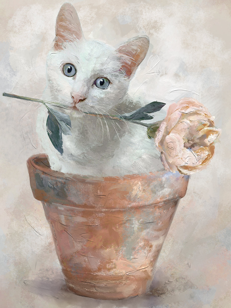 Studio Arts's Potted Pals II Canvas Art Prints | Fine Art Canvas