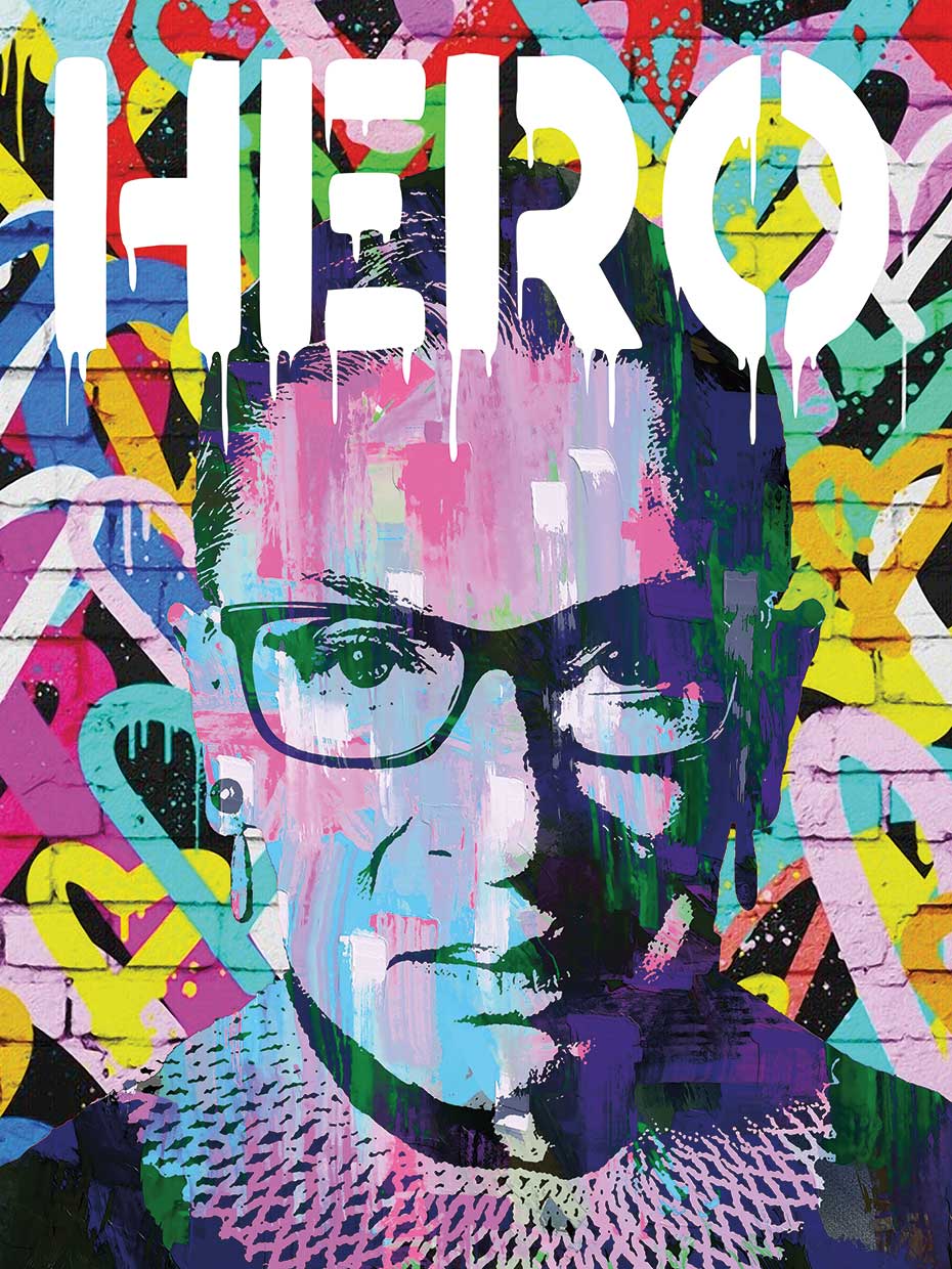 The Pop Art Factory's Rbg Hero Canvas Art Prints | Fine Art Canvas