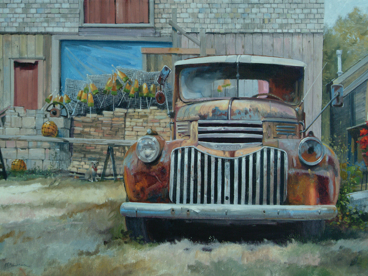Truck Wall Art by Roger Bansemer | Fine Art Canvas
