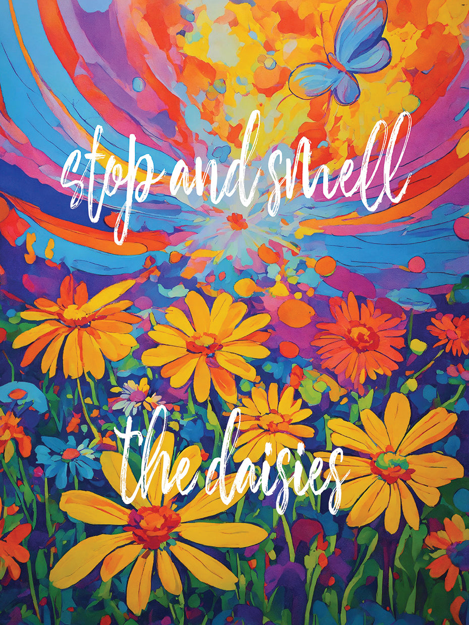 The Pop Art Factory's Stop and Smell the Diasies 1 Canvas Art Prints ...