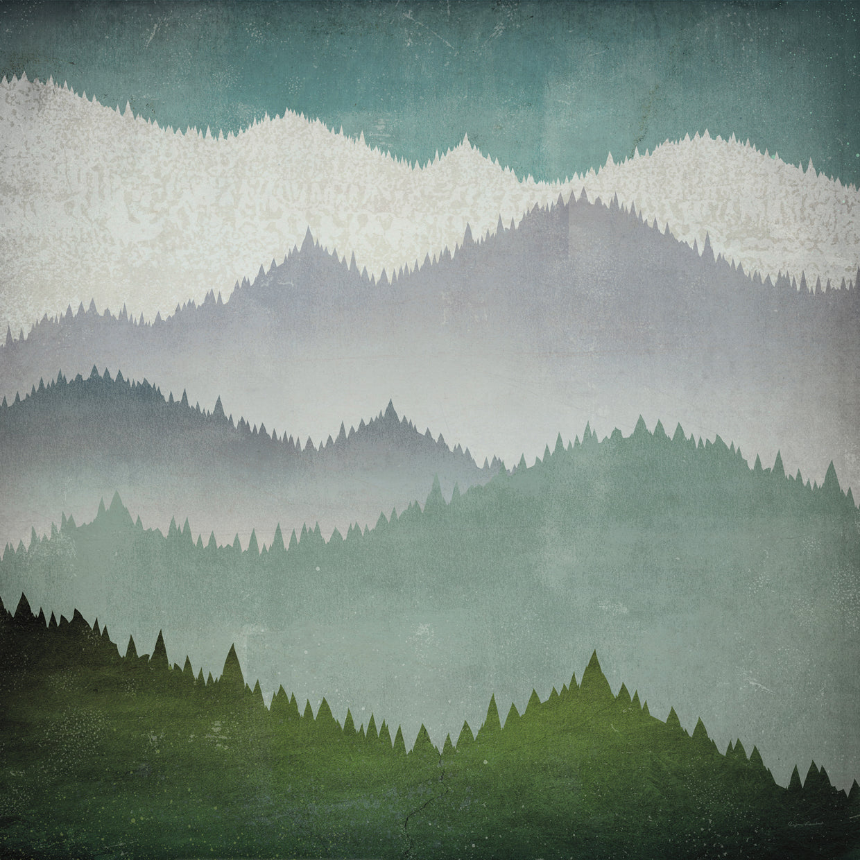 Ryan Fowler's First Snow Canvas Art Prints | Fine Art Canvas