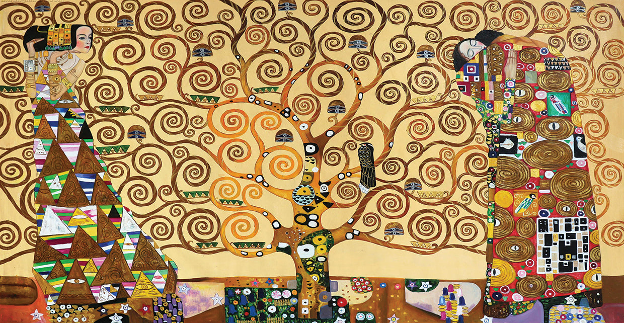Gustav Klimt's Tree of Life Canvas Art Prints | Fine Art Canvas