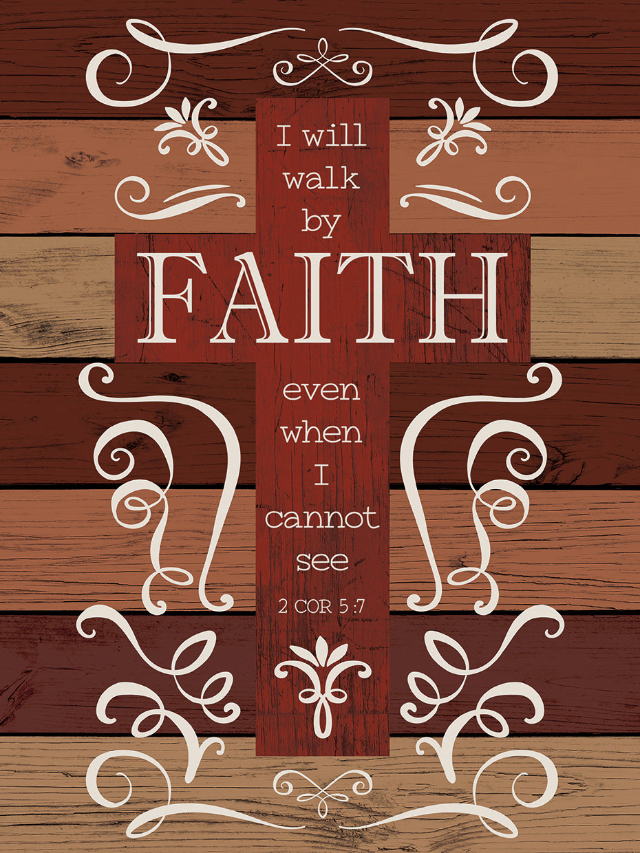 I Will Walk by Faith Wall Art by Willowbrook Fine Art | Fine Art Canvas
