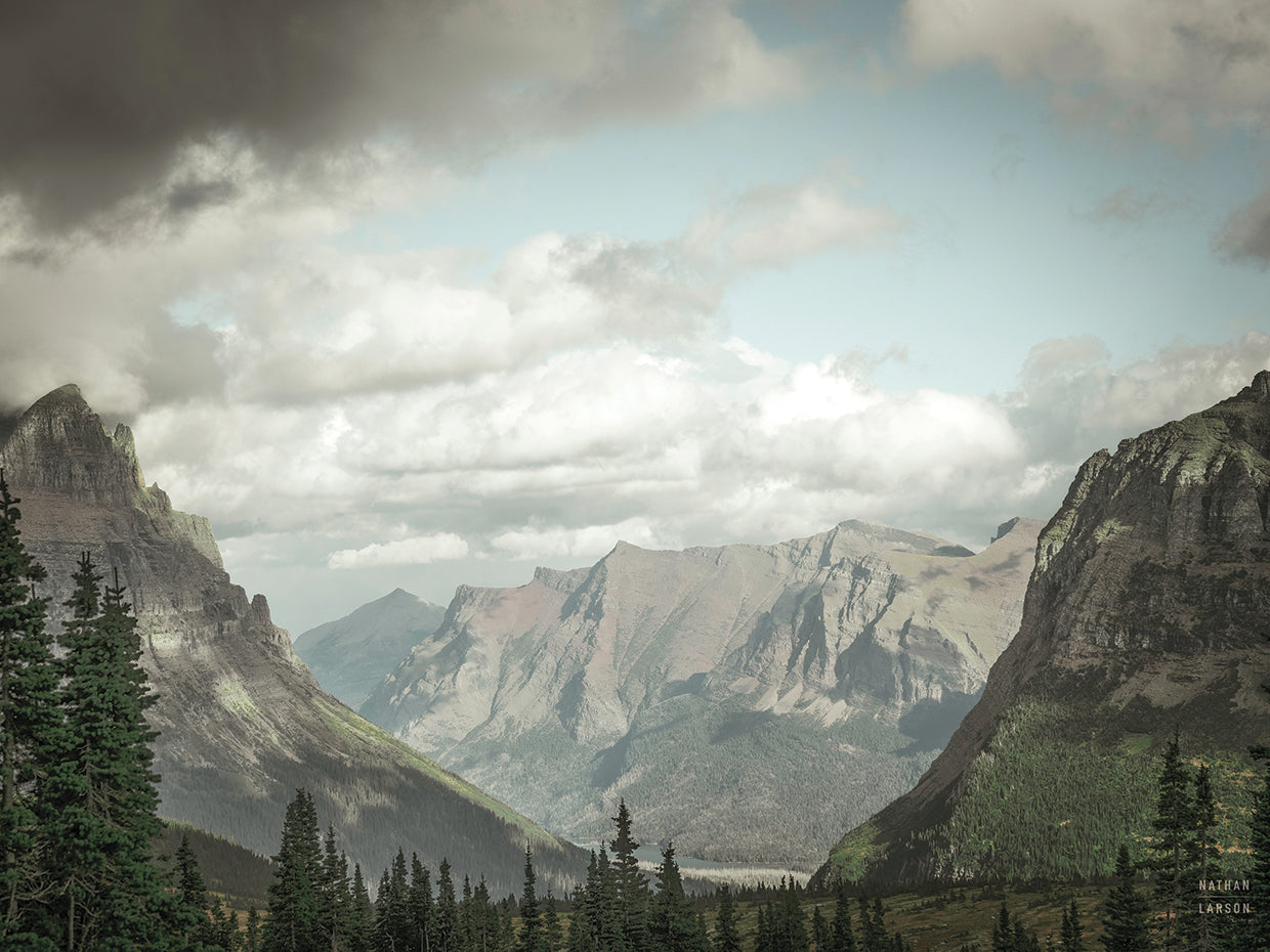 Glacier National Park Gateway Wall Art by Nathan Larson | Fine Art Canvas