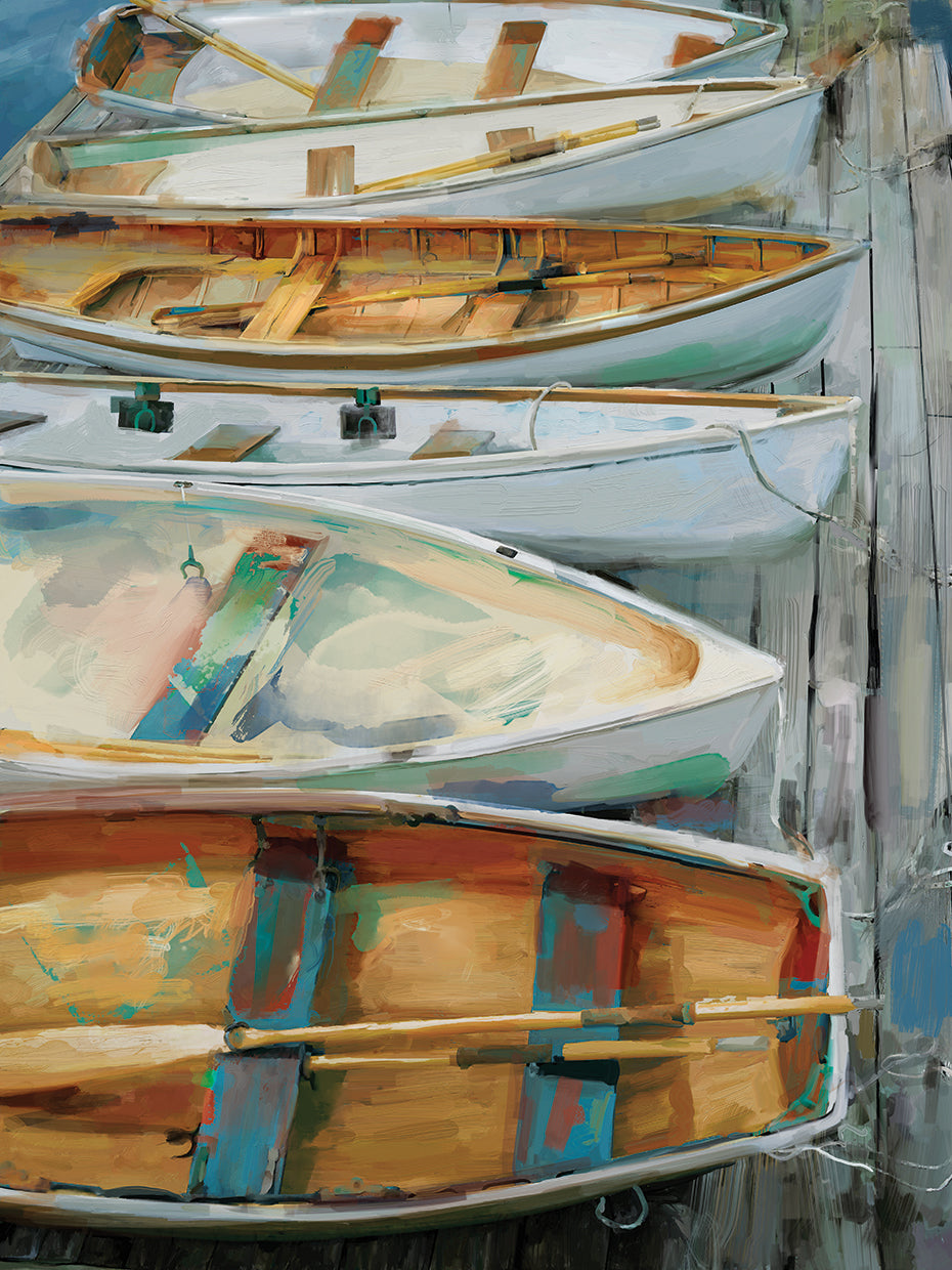 Studio Arts's Dockside Canvas Art Prints | Fine Art Canvas