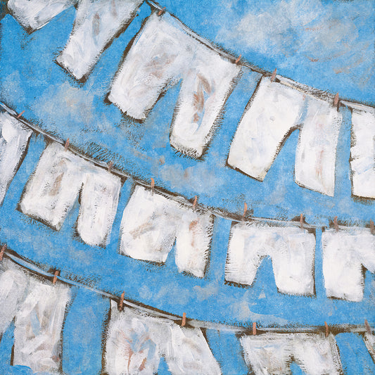 Dry Linen II by Kingsley | FineArtCanvas.com – Fineartcanvas.com