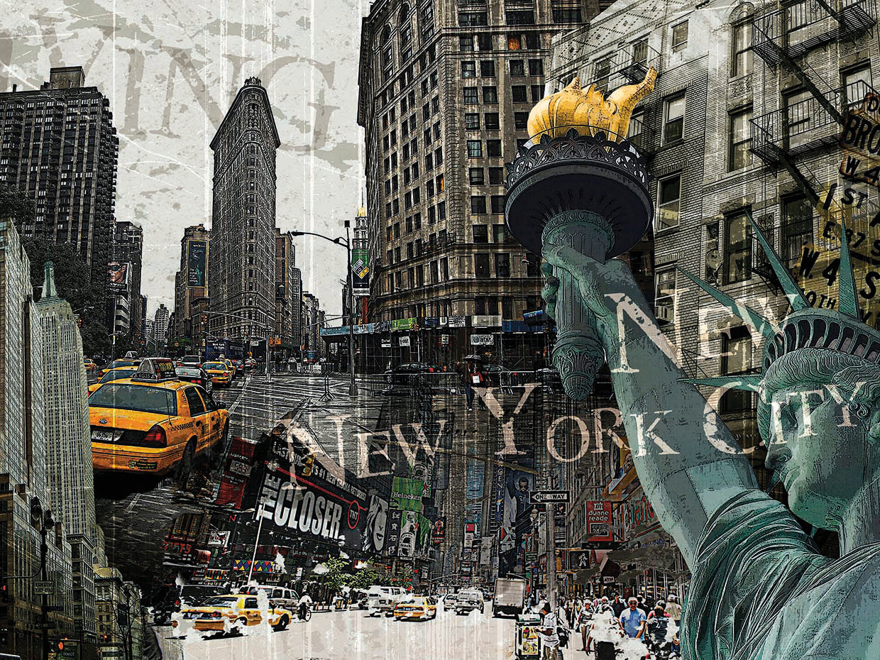 Incado's New Yorks Canvas Art Prints | Fine Art Canvas
