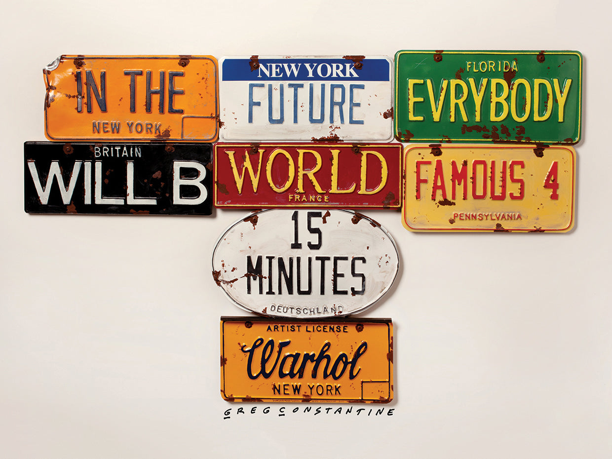 Warhol Everybody Famous by Gregory Constantine | FineArtCanvas.com ...