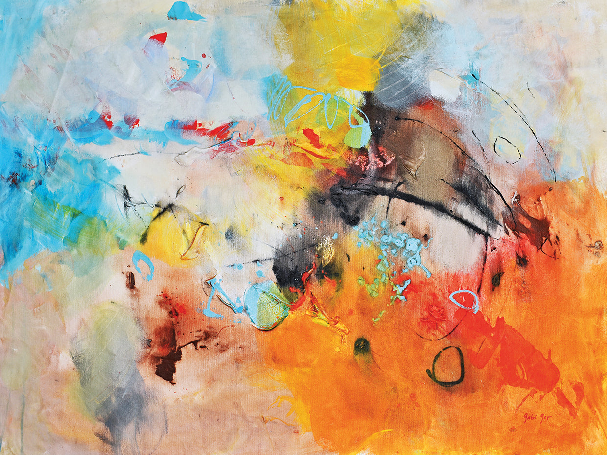 Colorful Abstract Art 5 Wall Art by Gabi Ger | Fine Art Canvas