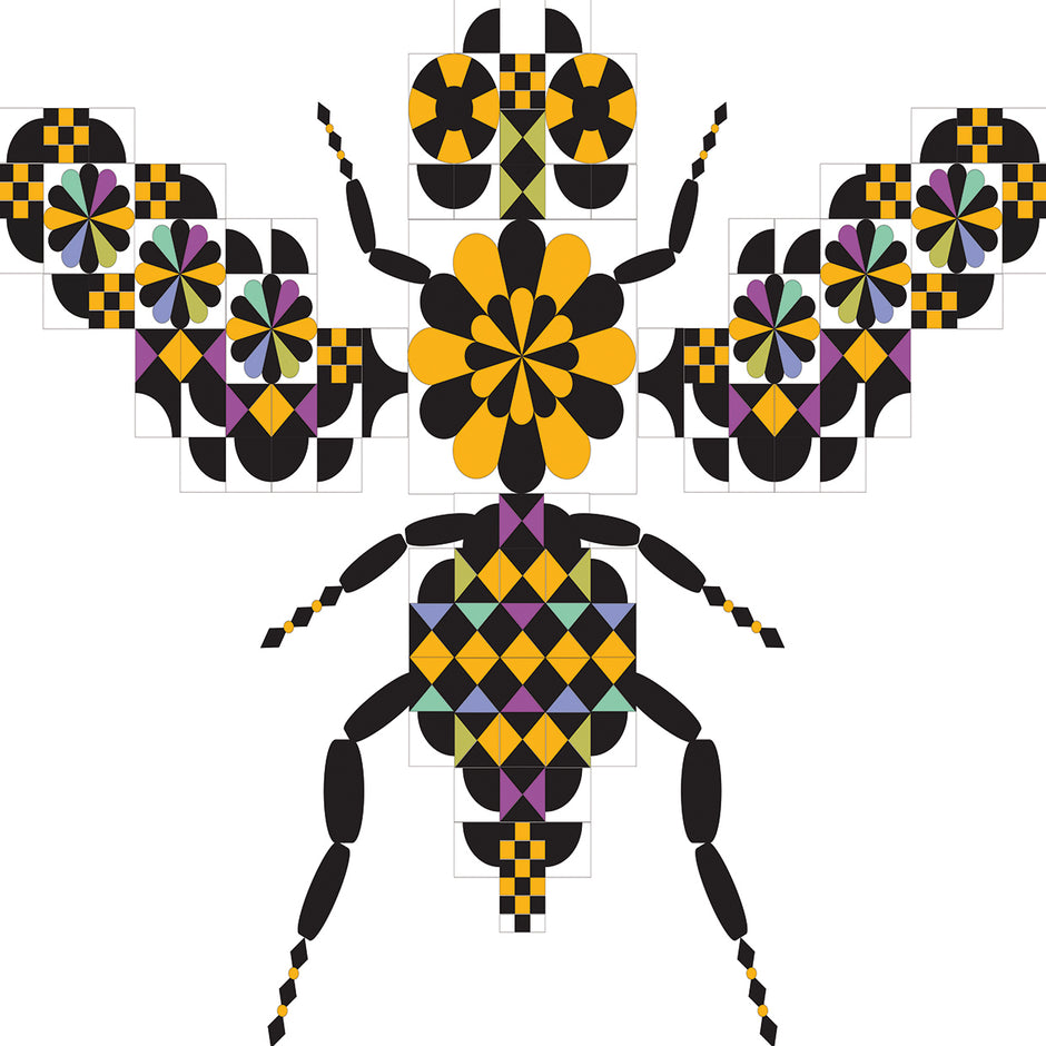 Mindy Howard's Modern Ladybug Canvas Art Prints | Fine Art Canvas ...