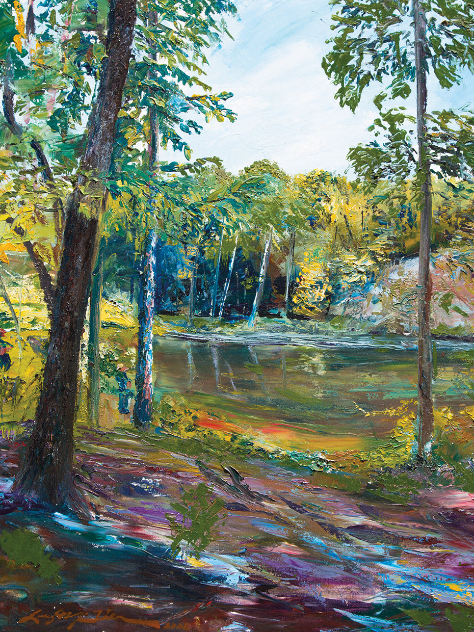 Lowcountry Spanish Moss Escape by Lucy P. McTier | FineArtCanvas.com ...