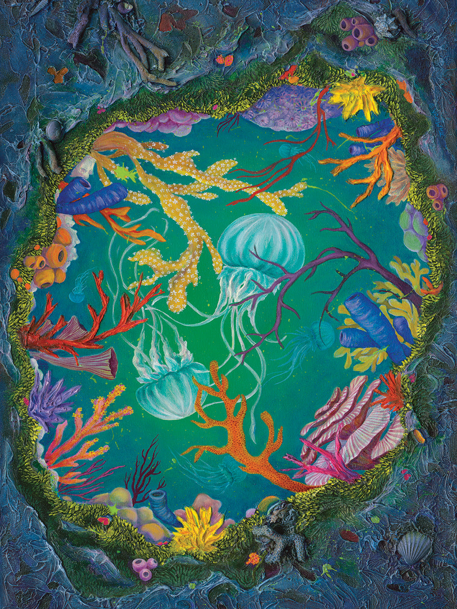 Tim Marsh's Looking Into JellyLand Canvas Art Prints | Fine Art Canvas ...