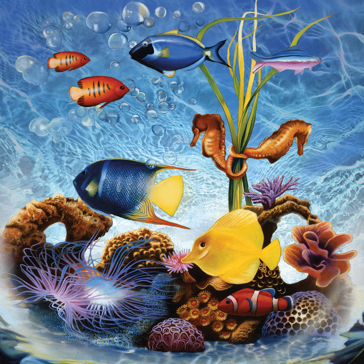 John Rowe's Fish Bowl 3 Canvas Art Prints | Fine Art Canvas