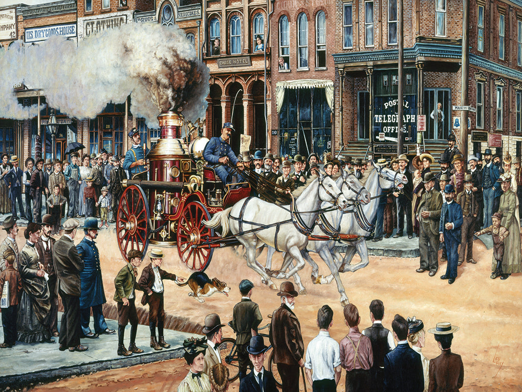 The Gossip Circle by Les Ray | FineArtCanvas.com – Fineartcanvas.com