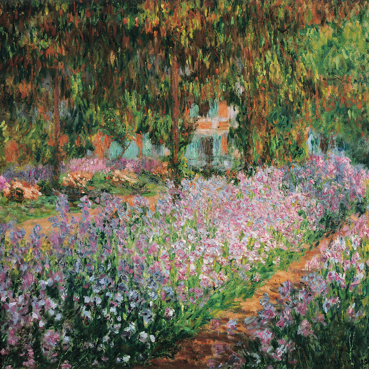 Claude Monet's Monet - Artists Garden Canvas Prints | Fine Art Canvas ...