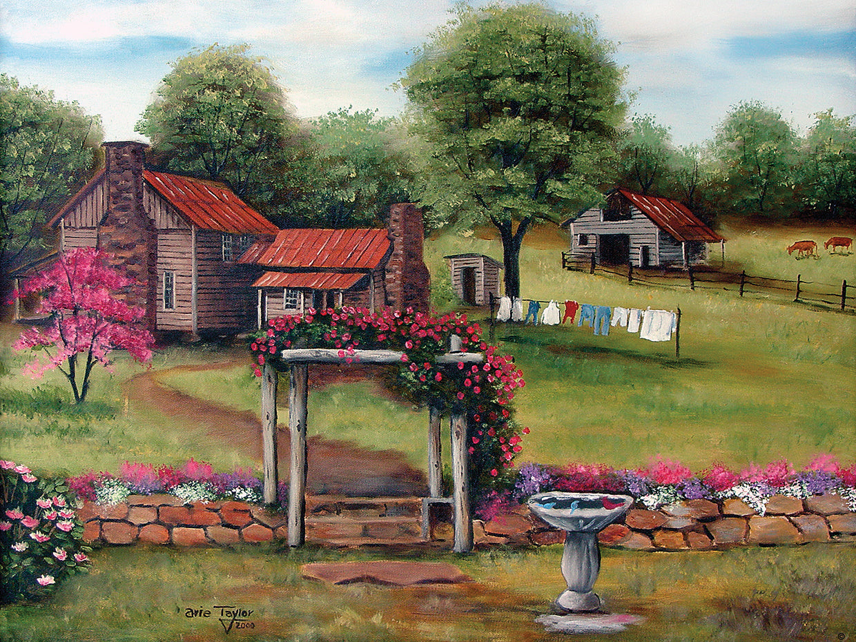 The Rose Arbor by Arie Reinhardt Taylor | FineArtCanvas.com ...