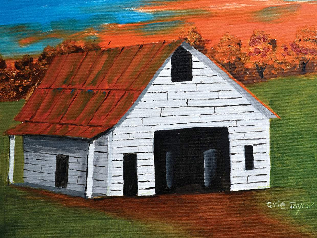 The Tobacco Barn by Arie Reinhardt Taylor | FineArtCanvas.com ...