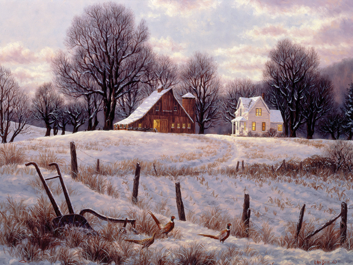 Visitors At The Fenceline by Randy Van Beek | FineArtCanvas.com ...