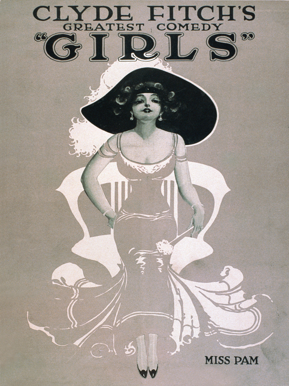 Clyde Fitch's Greatest Comedy, "Girls" Miss Pam by Print Collection ...