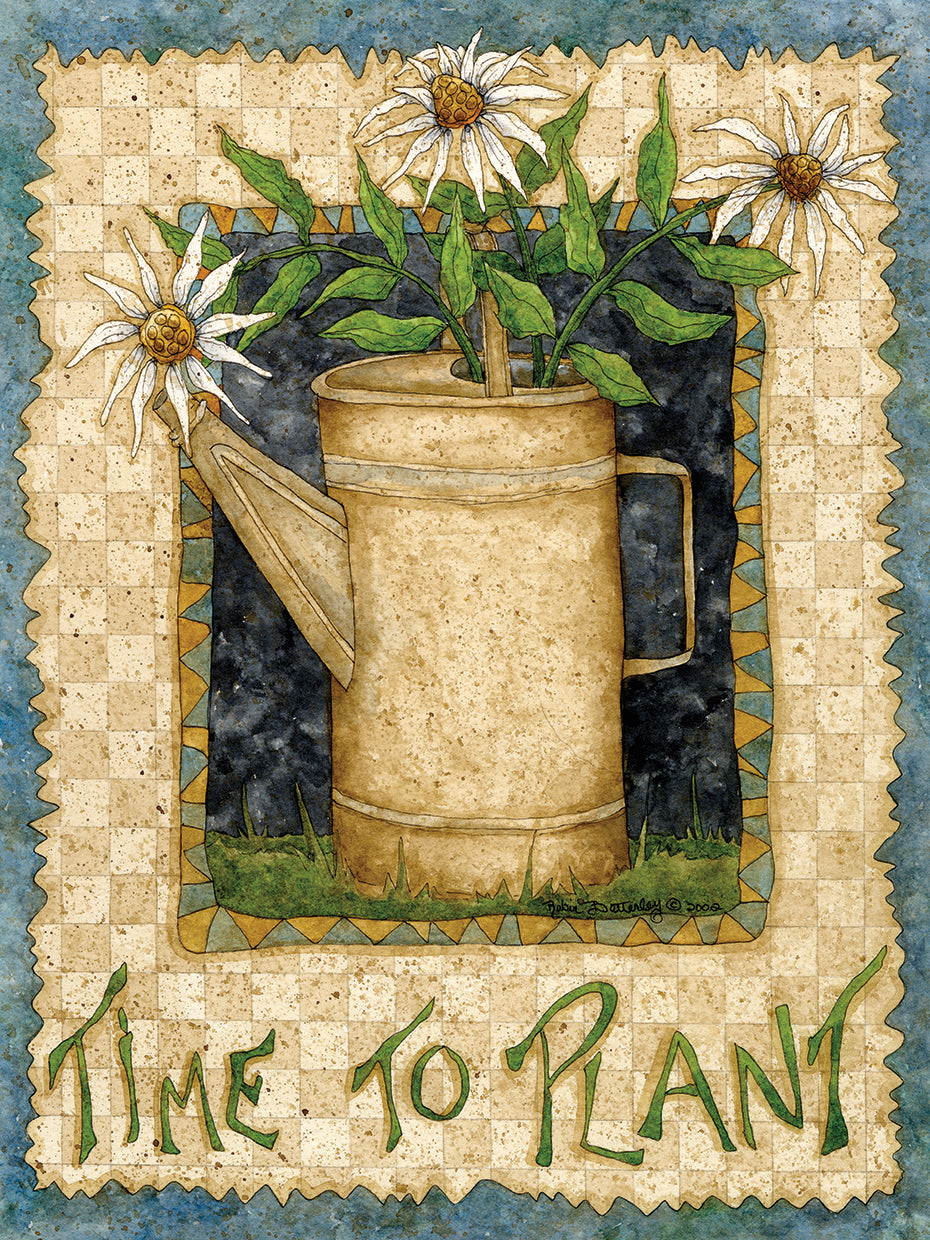 Time To Plant Wall Art by Robin Betterley | Fine Art Canvas