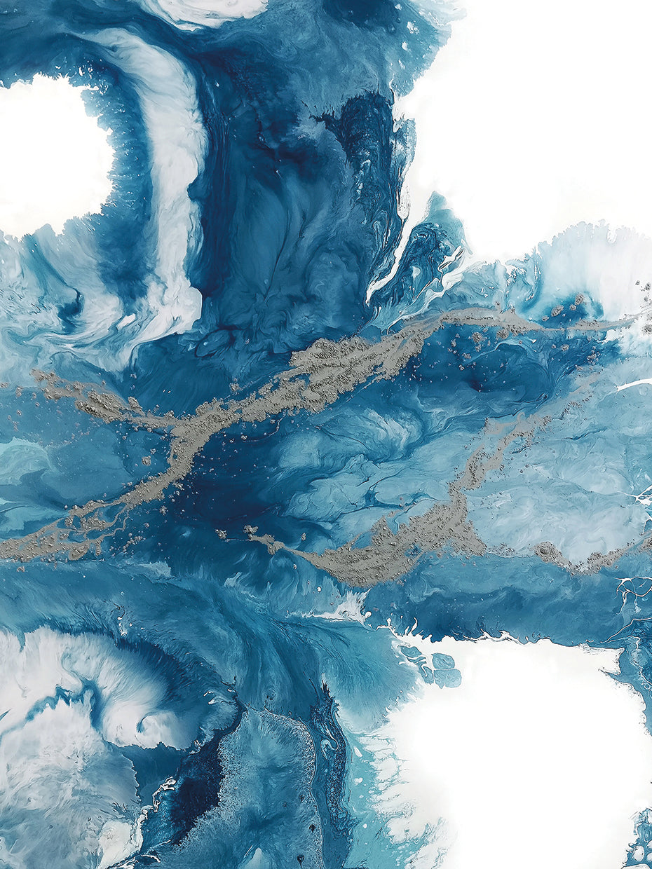 Blue Ice Caps by DP Gallery | FineArtCanvas.com – Fineartcanvas.com