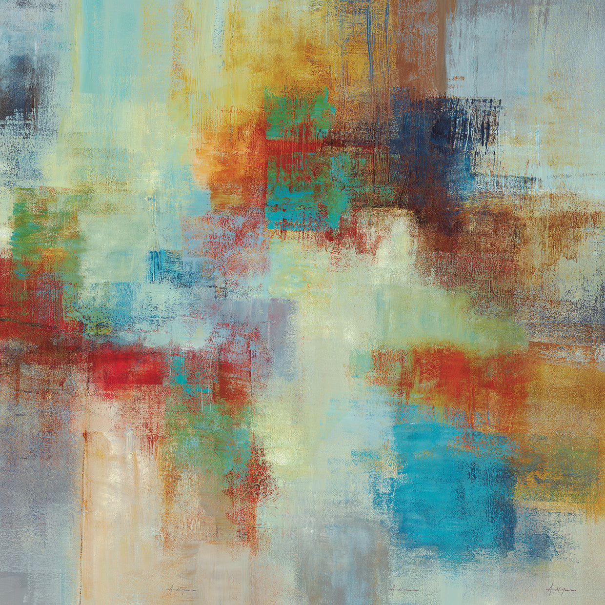 Color Abstract Wall Art by Simon Addyman | Fine Art Canvas
