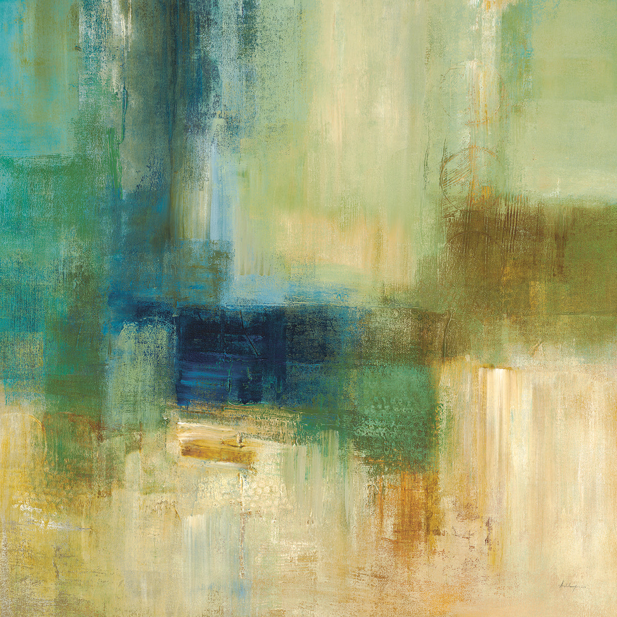Green Abstract by Simon Addyman | FineArtCanvas.com – Fineartcanvas.com