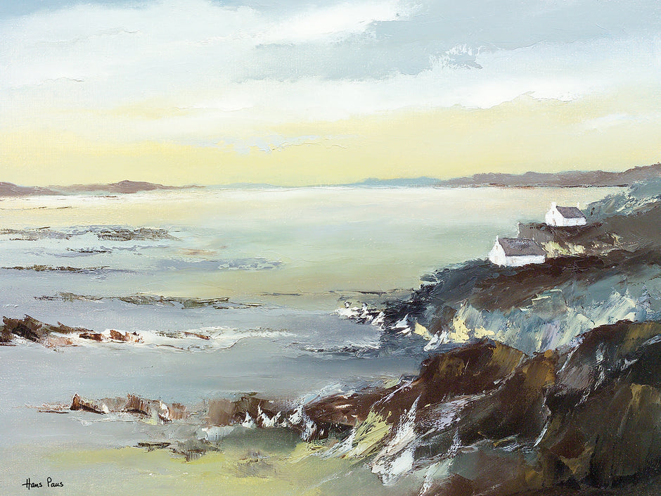 Seaside Pylons by Hans Paus | FineArtCanvas.com – Fineartcanvas.com