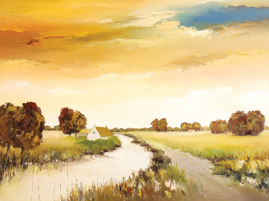 Seaside Pylons by Hans Paus | FineArtCanvas.com – Fineartcanvas.com