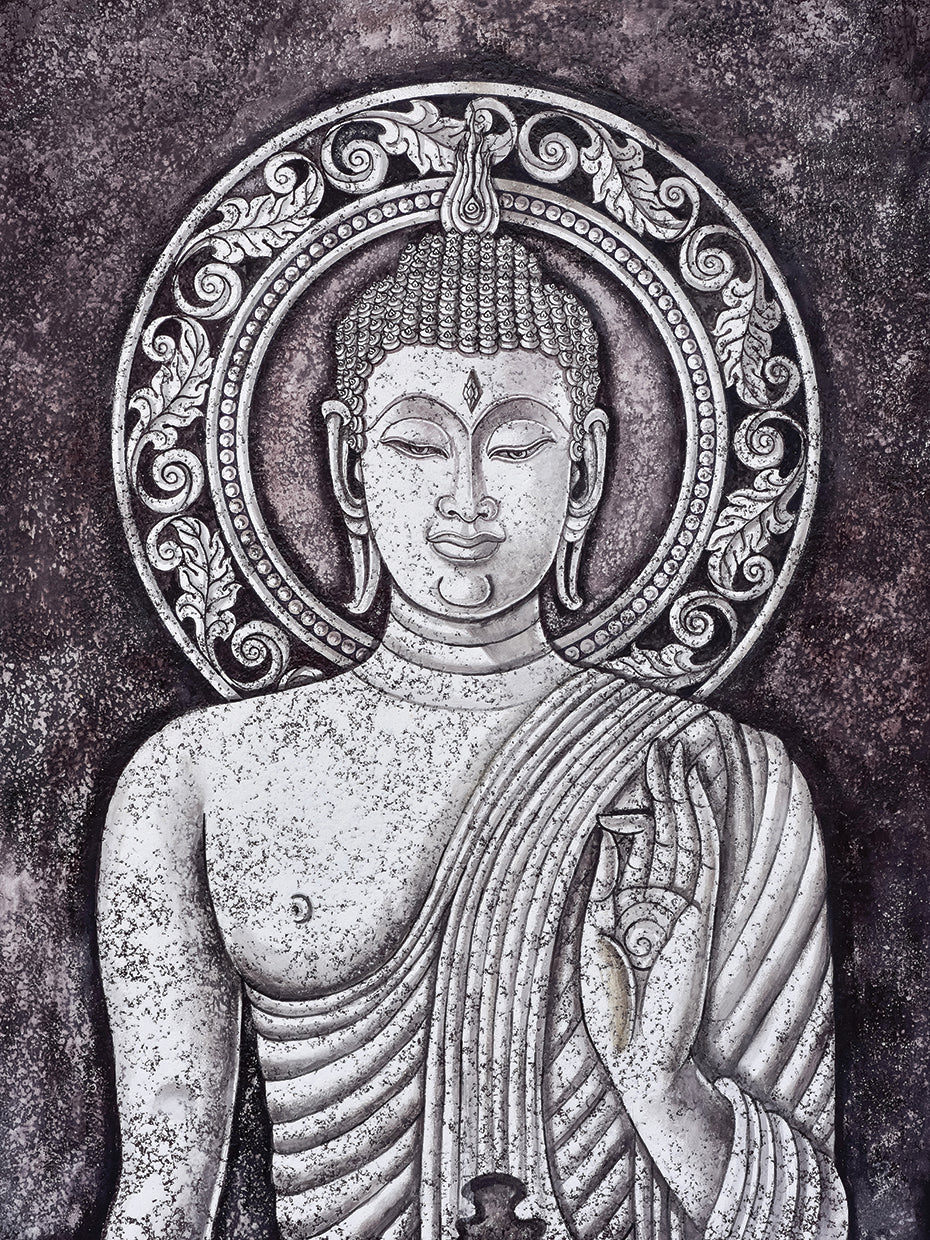 Introspection Buddha Statue by DP Gallery | FineArtCanvas.com ...