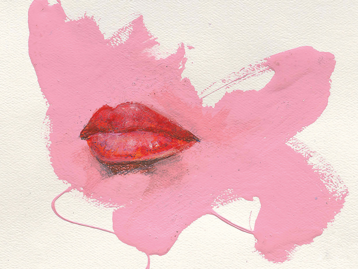 Dan Houston's Lips 35 Canvas Art Prints | Fine Art Canvas