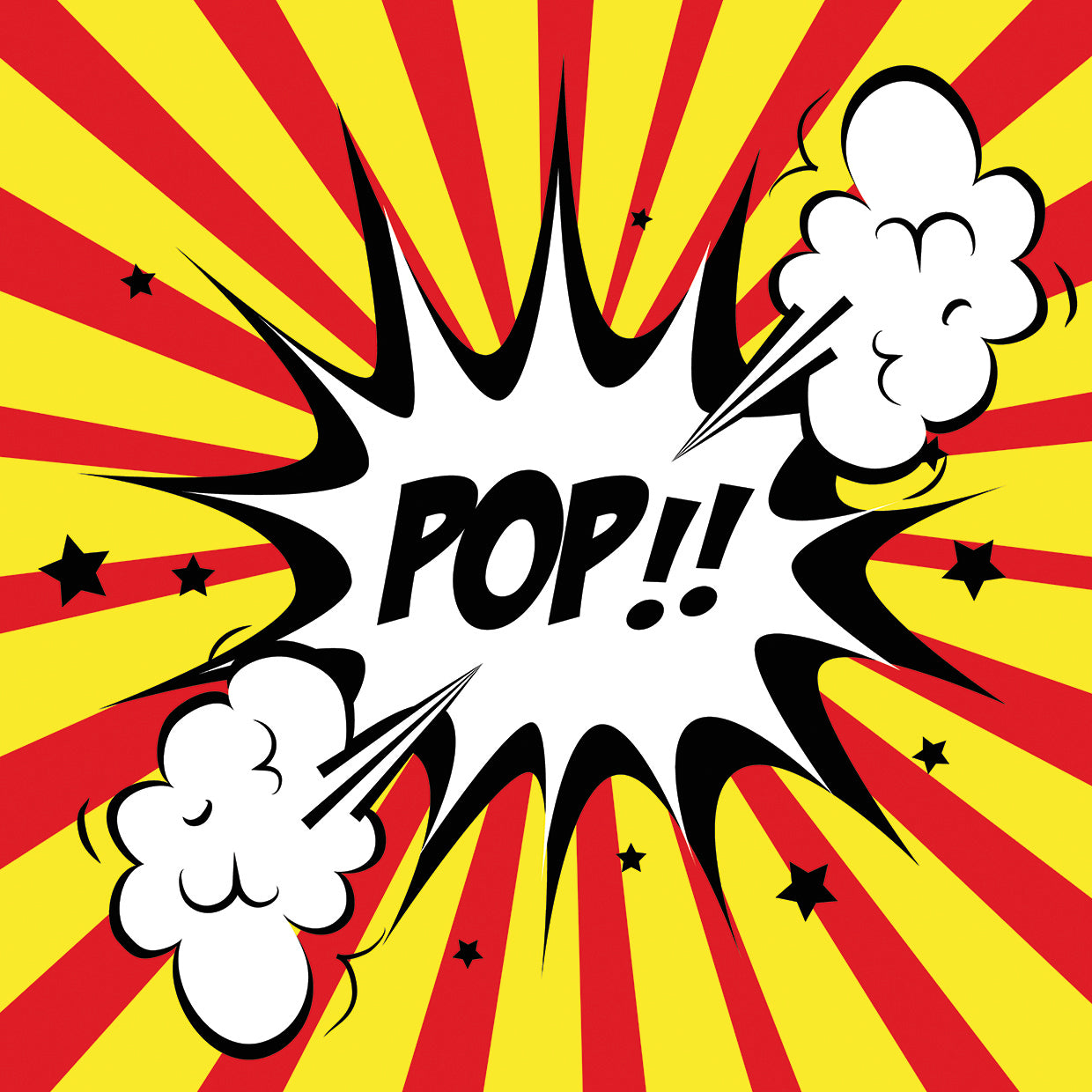 Buy DP Gallery's Comic Pop Graphic Canvas Art Prints | Fine Art Canvas ...