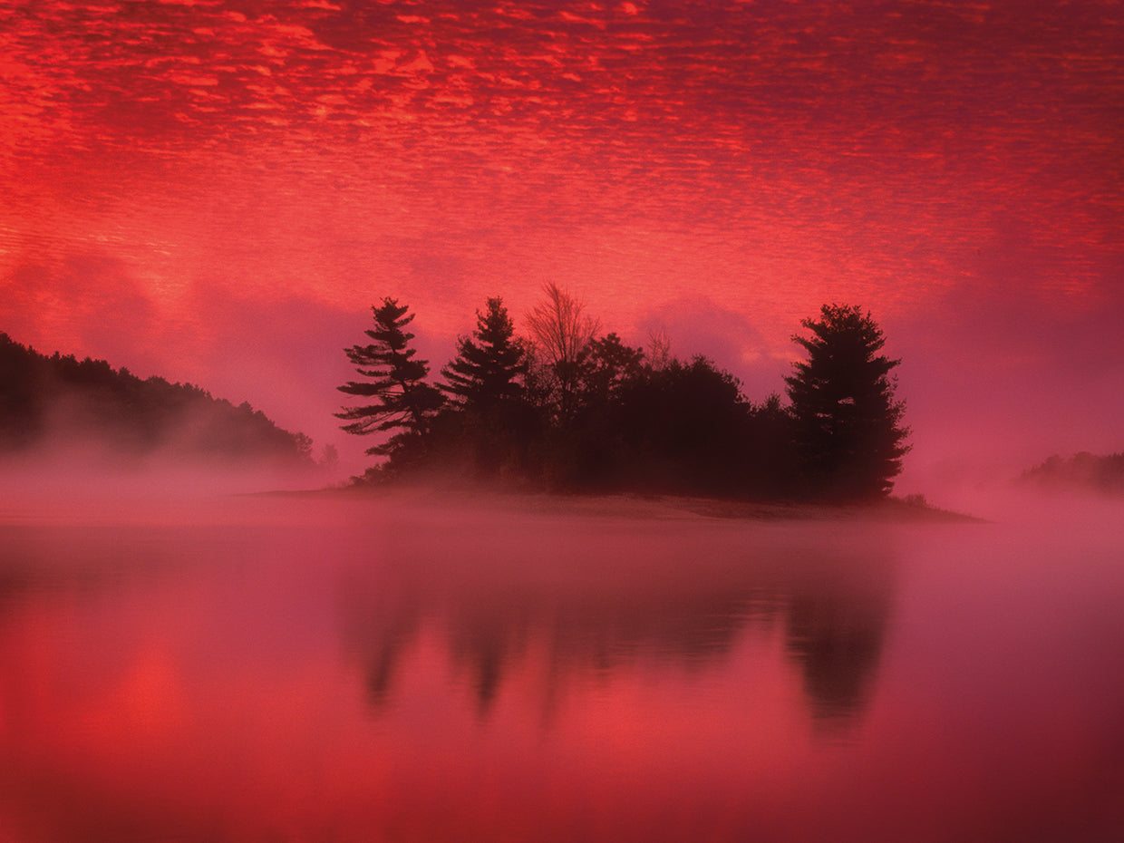Patrick Zephyr's Islands In The Pink Canvas Prints | Fine Art Canvas ...