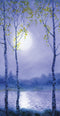 DP Gallery's Blue Gloaming Birches Canvas Art Prints | Fine Art Canvas