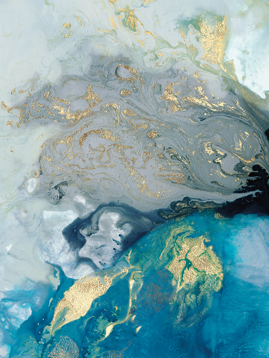Ocean Splash I Wall Art by PI Studio | Fine Art Canvas