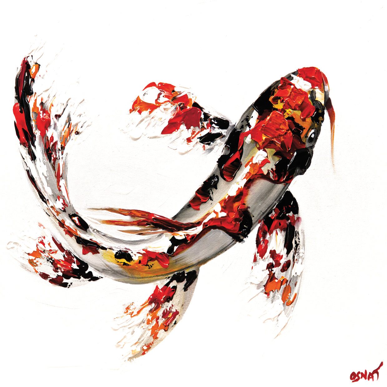 Koi Paintings On Canvas Cheap Fish Koi Paintings Modern Animal Posters