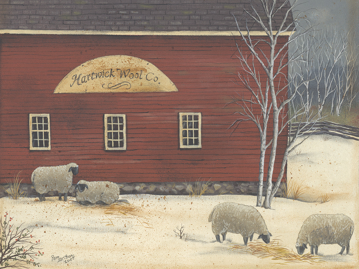 Pam Britton's Hartwick Wool Co Canvas Art Prints | Fine Art Canvas ...