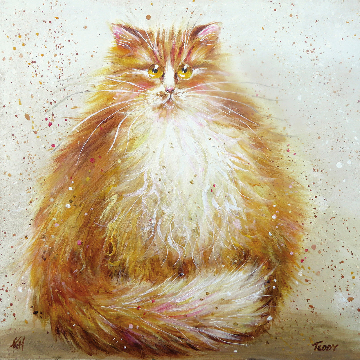 Kim Haskins's Teddy Canvas Art Prints | Fine Art Canvas