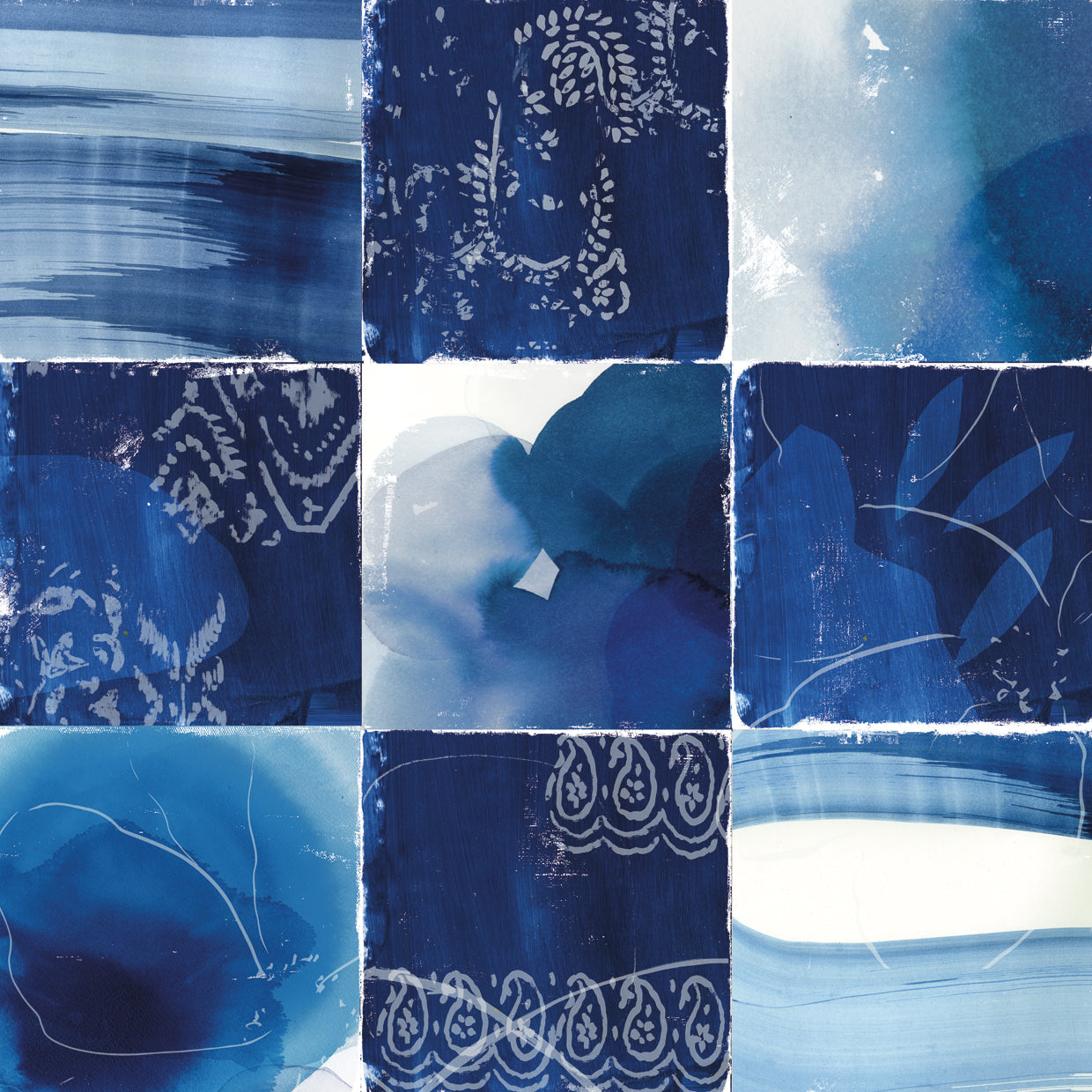 Tom Reeves's Striking Indigo Canvas Art Prints | Fine Art Canvas ...