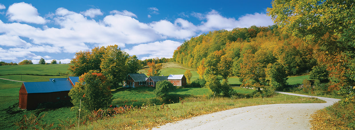 Panoramic Images's Barns at Jenny Farm Canvas Art Prints | Fine Art Canvas