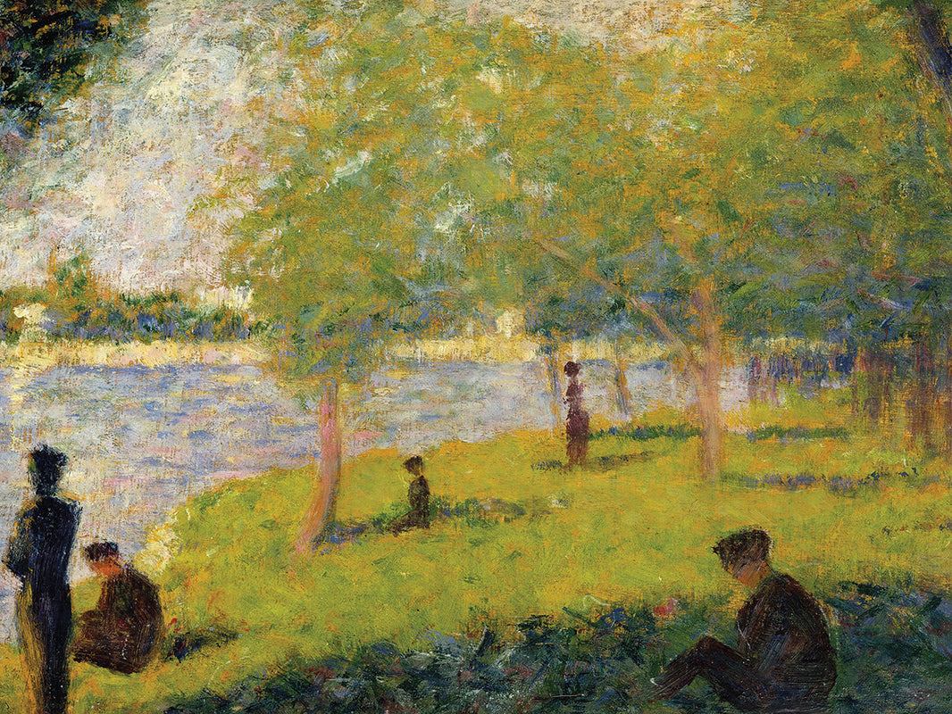 Georges Seurat's Seurat - Sunday Afternoon on the Island Canvas Prints ...