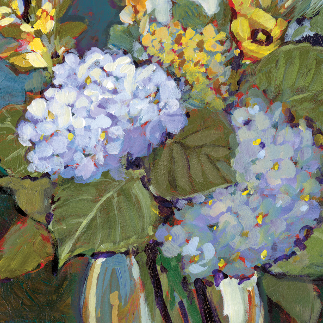 Hydrangeas Wall Art by Susan Winget | Fine Art Canvas