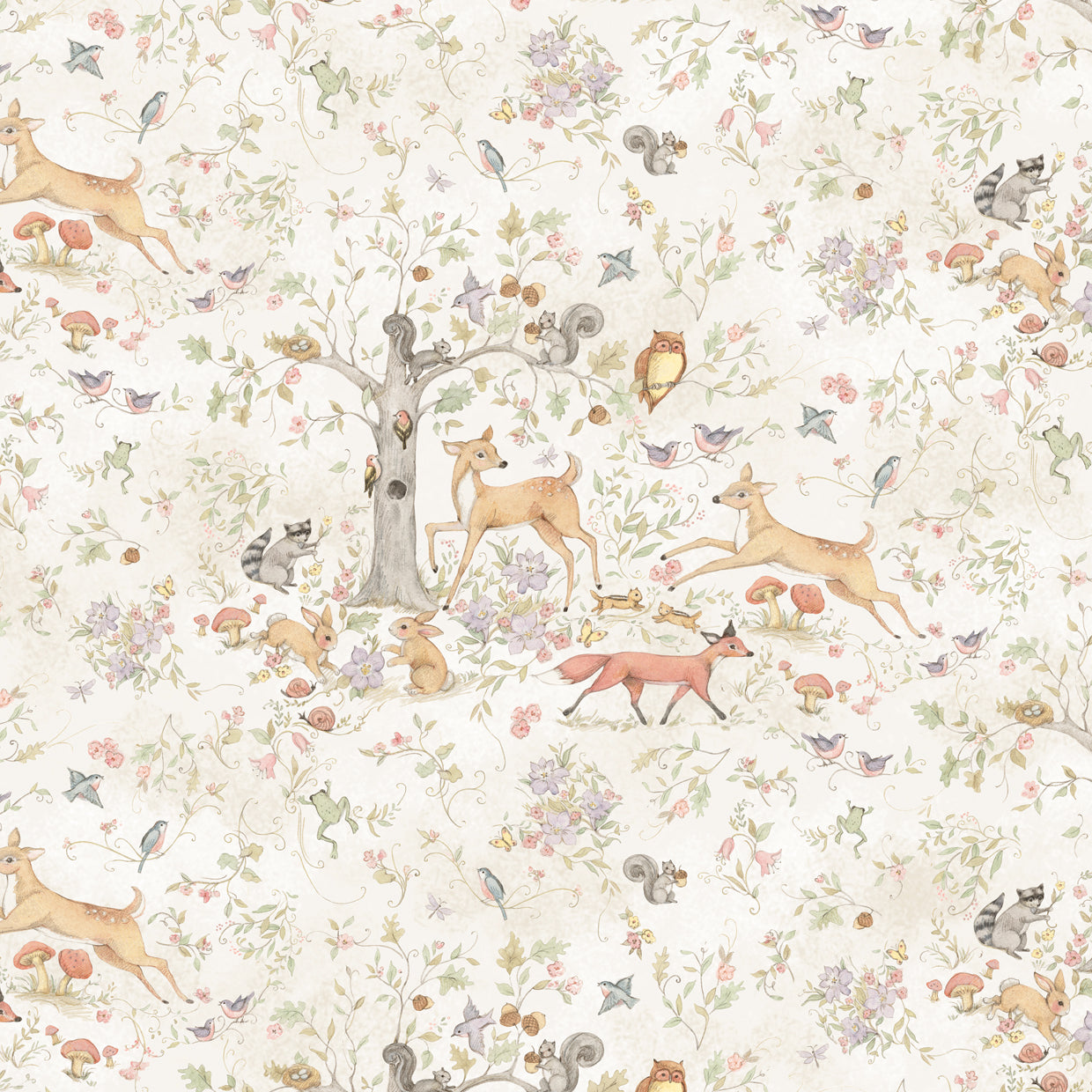 Susan Winget's Woodland Critter Scenic Canvas Art Prints | Fine Art ...