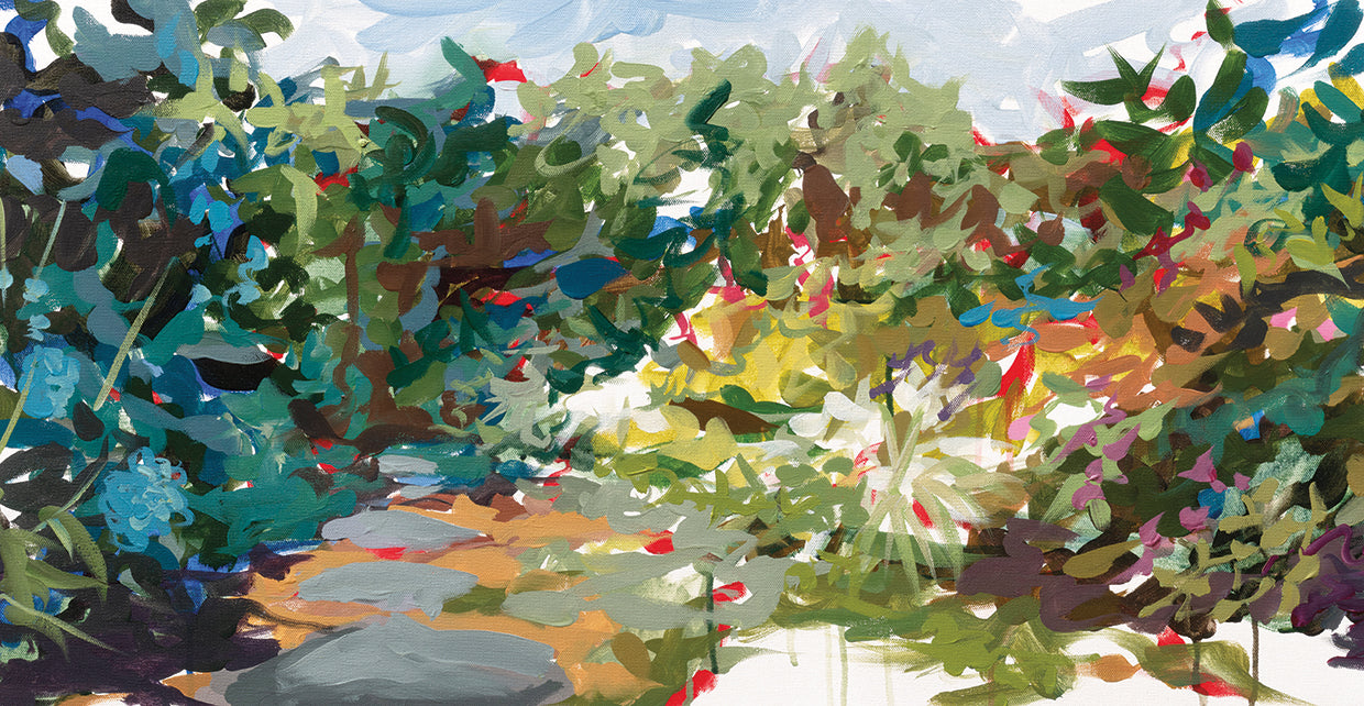 Joanne Hastie's Beth's Garden Canvas Art Prints | Fine Art Canvas