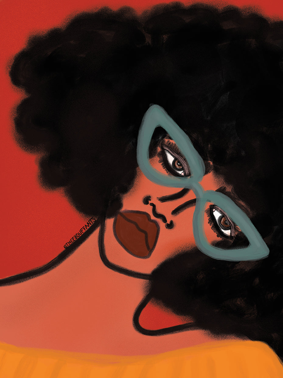 Kendra Dandy's Moody Portrait Canvas Art Prints | Fine Art Canvas