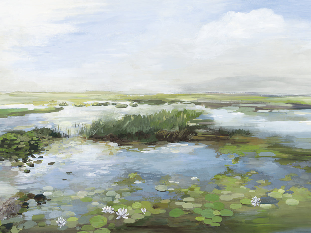 Allison Pearce's Lilly Pond Canvas Art Prints | Fine Art Canvas