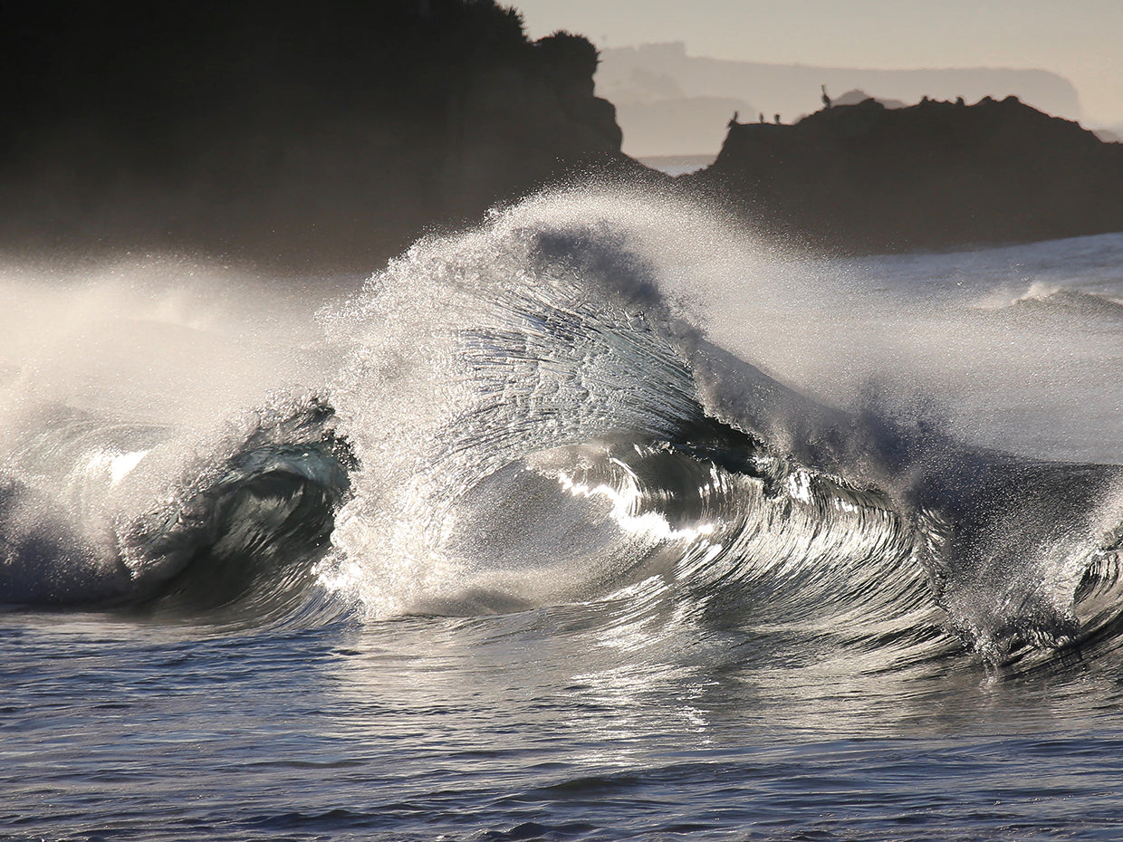 Mark Timothy Studios's Wave Of Glass Canvas Art Prints | Fine Art Canvas