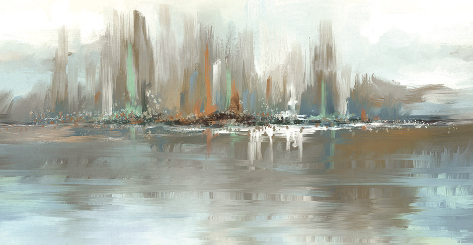 Blue Misty Woods by Conrad Knutsen | FineArtCanvas.com – Fineartcanvas.com