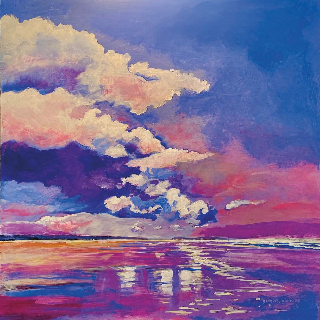 Gregory Gorham's Cloudy Reflections 4 Canvas Art Prints | Fine Art Canvas