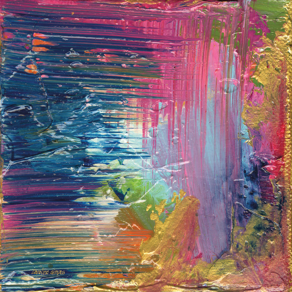 Caroline Simas's Abstract Impressions 2 Canvas Art Prints | Fine Art Canvas